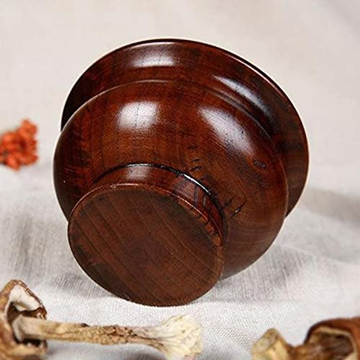 BYNNIX Log Small Wine Glass Solid Wooden Handmade Water Cup Jujube Wooden Retro Wood Teacup Milk Tea Cups Coffee Mugs Wine Cups Wood Milk Mugs For Adults