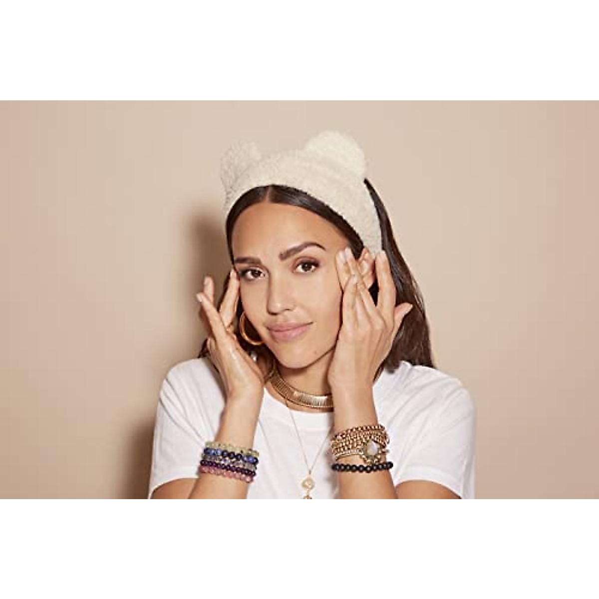 Honest Beauty Stay Hydrated Hyaluronic Acid + NMF Serum with 3 Types of Hyaluronic Acid | EWG Certified + Dermatologist Tested | Vegan + Cruelty Free | 30 mL