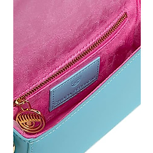 CHIARA FERRAGNI women Eyelike crossbody bags tanager turquoise