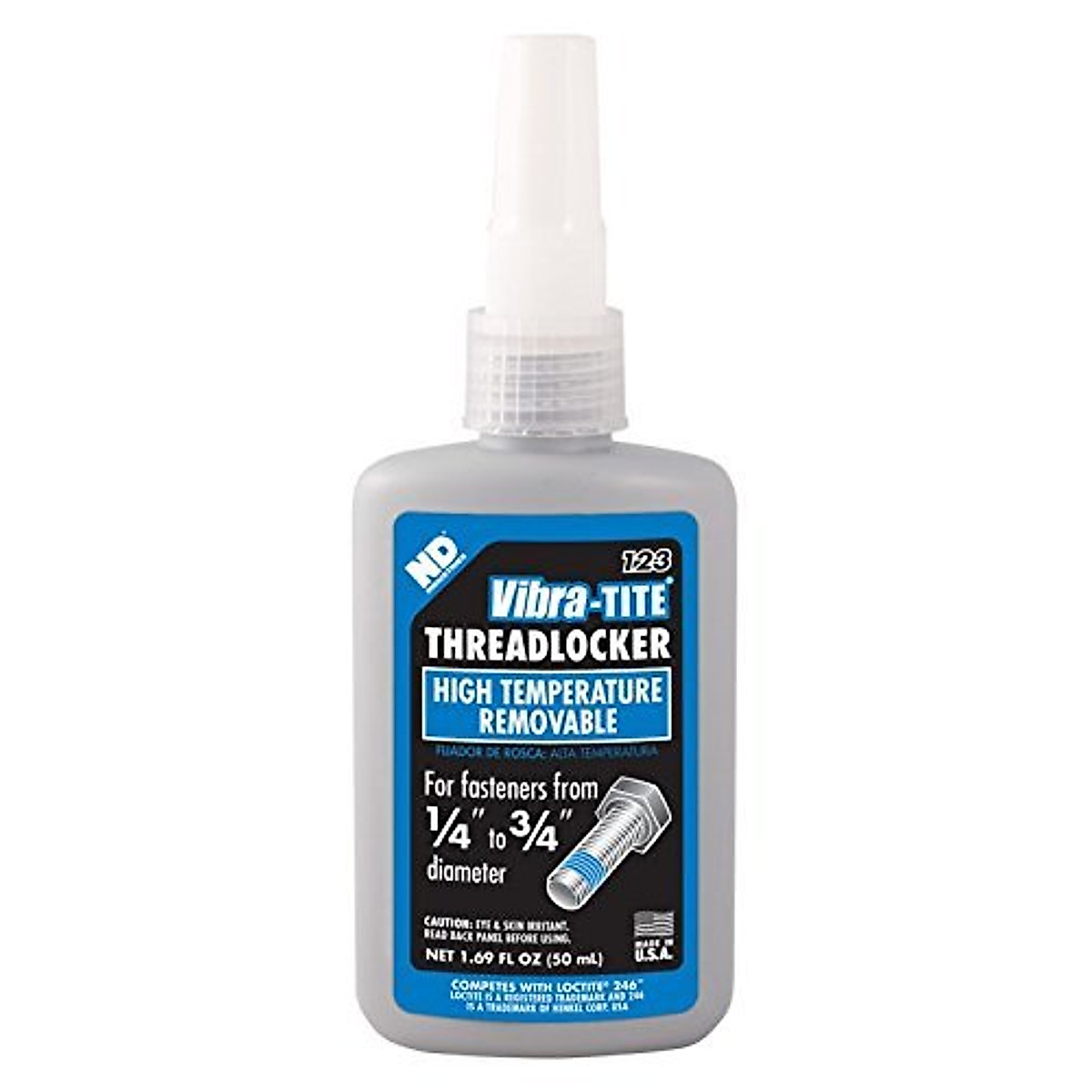 Vibra-TITE 123 Medium Strength High Temp Threadlocker | 12350
