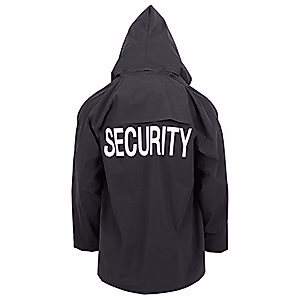 Rothco Security Rain Jacket, XL