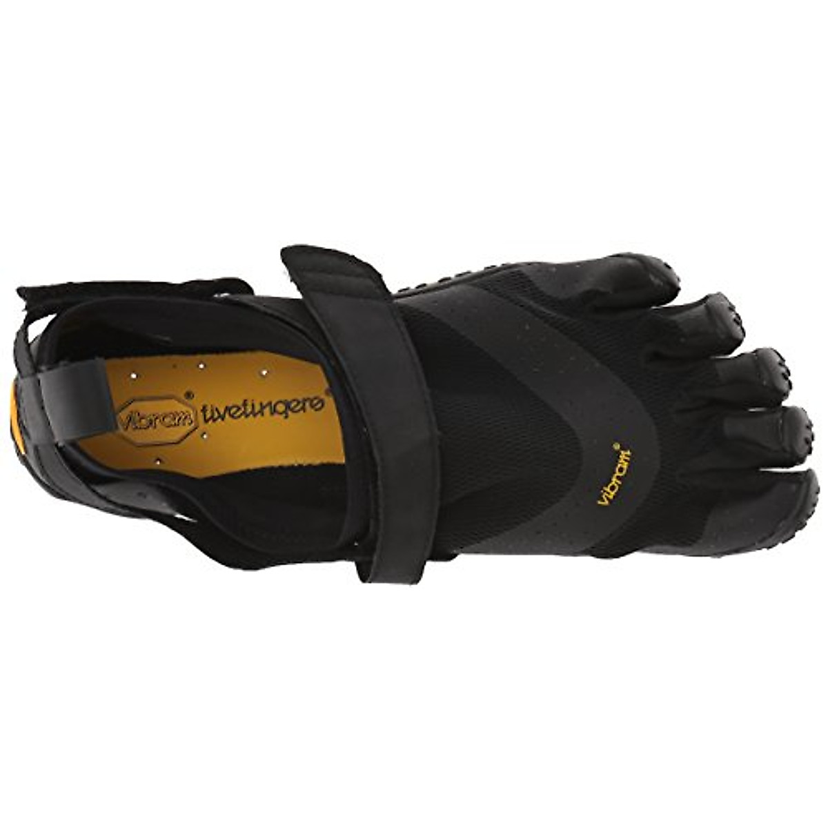 Vibram Women's V-Aqua Black Water Shoe, 38 EU/7-7.5 M US B EU (38 EU/7-7.5 US US)