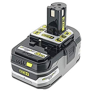 Ryobi P191 3.0 Amp Hour High Capacity Lithium Ion Battery w/ Cold Weather Performance and LED Power Indicator (Charger Not Included / Battery Only)