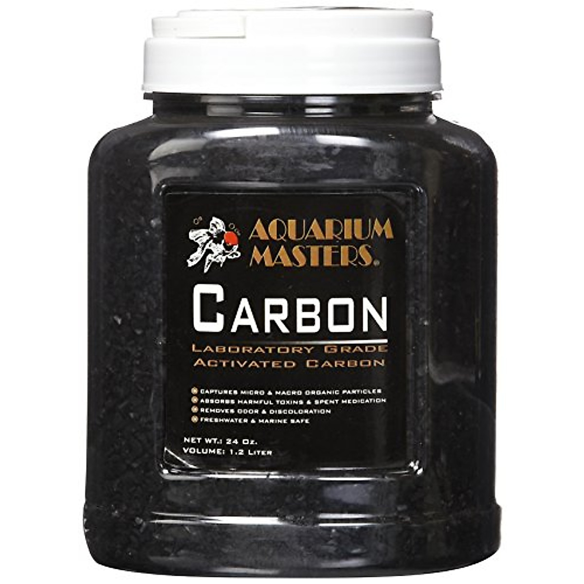 Encompass All 24 Ounce Premium Laboratory Grade Super Activated Carbon with Free Media Bag Inside - AM Brand