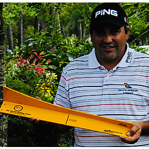 Inside Down The Line Putting Trainer - Putting Track Golf Training Aid for an Improved Golf Game - Premium Putting Training Aid