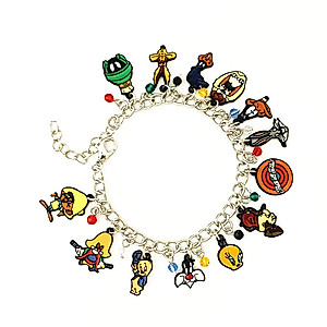 FJCPHAHA Animation Charm Bracelet Gifts for Adults Woman Men