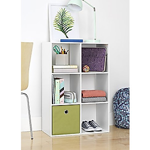 Whitmor 6 White Cube Organizer