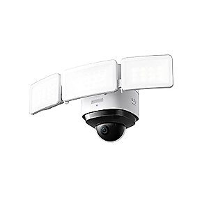 eufy security S330 Floodlight Cam 2 Pro, 360-Degree Pan & Tilt Coverage, 2K Full HD, 3,000 Lumens, Smart Lighting, Weatherproof, On-Device AI Subject Lock and Tracking, No Monthly Fee, Hardwired