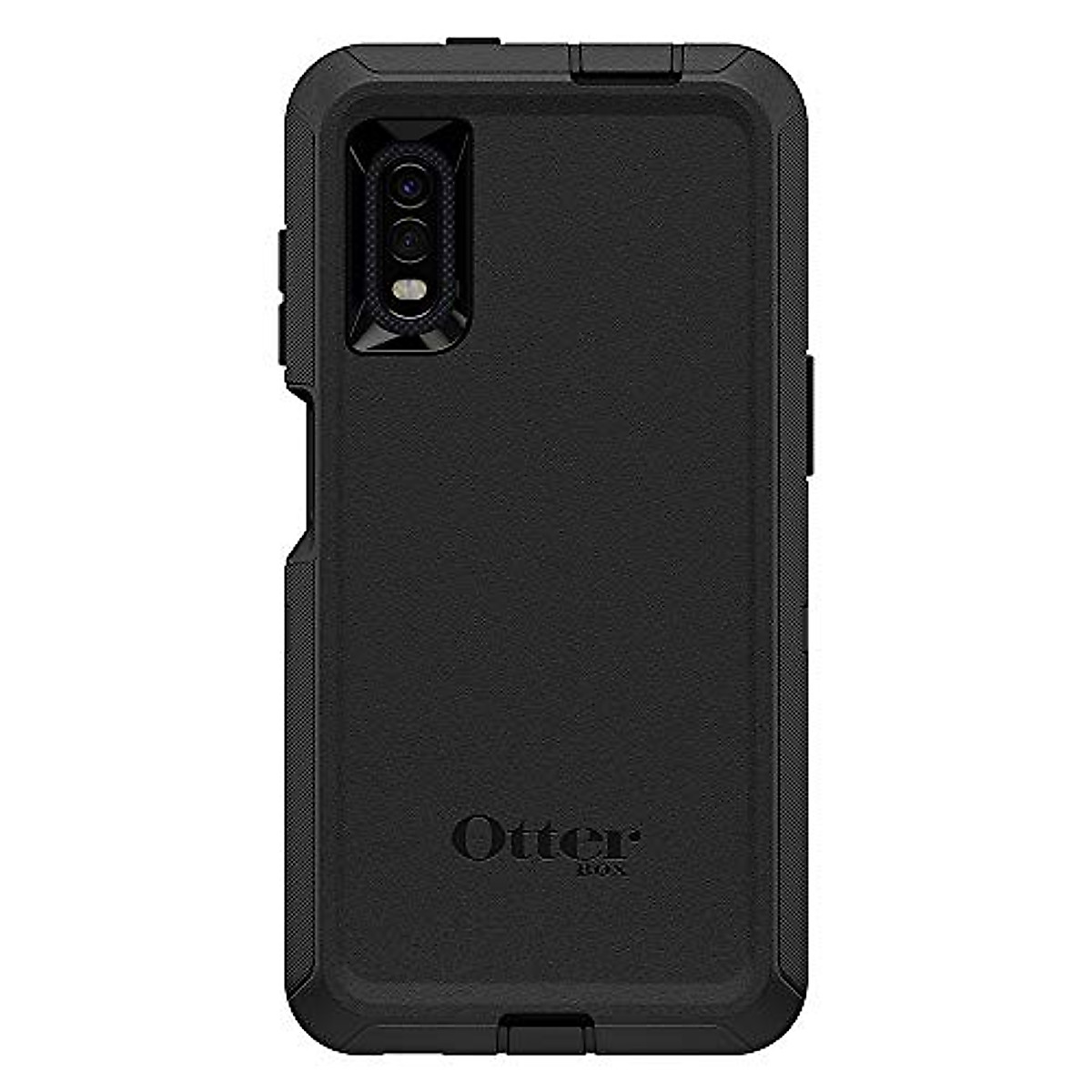 OtterBox Galaxy XCover Pro (Non-retail/Ships in Polybag) Defender Series Case - Non-retail/Ships in Polybag - BLACK, rugged & durable, with port protection, includes holster clip kickstand