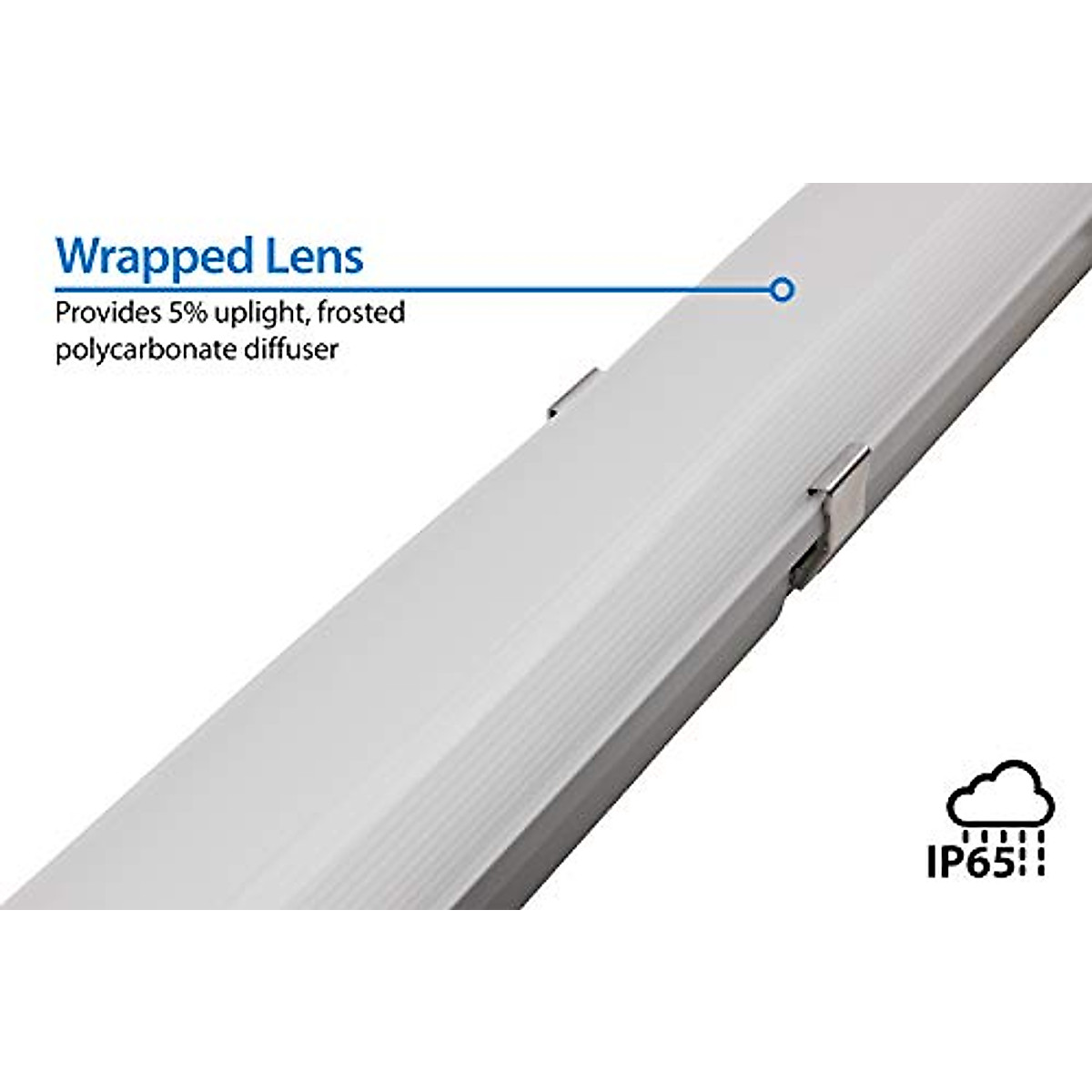 NICOR Lighting VT3(v2) Series 2ft LED Vaportite, 4000K (VT3202SUNV40)