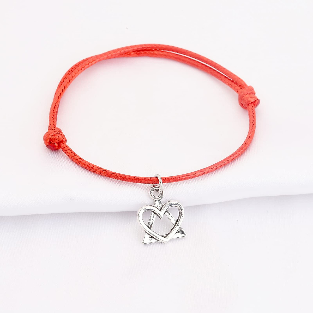 WSNANG Adoption Symbol Bracelet Gotcha Day Bracelet Adoption Gifts Adoptive Jewelry Bonus Family Gifts (br-card)