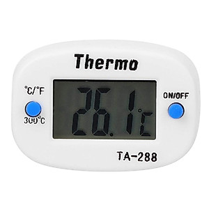 2Pcs Food Cooking Thermometer TA288 Long Probe Digital Meat Temperature Measuring Device for Kitchen BBQ and Grill, -50-300℃