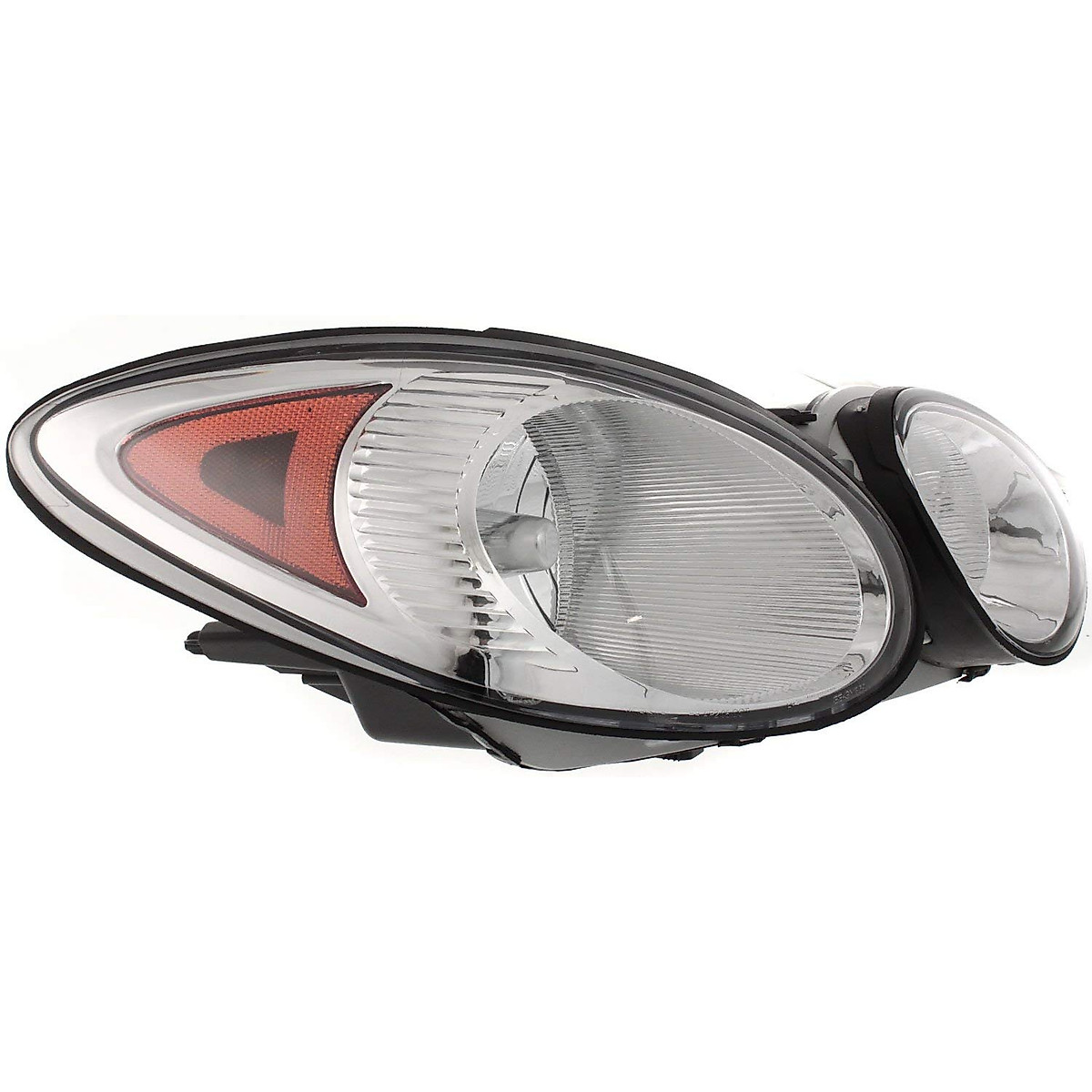 Evan Fischer Driver and Passenger Side Headlight Compatible with 2005-2007 Buick LaCrosse & 2005-2007 Allure - GM2518142, GM2519142