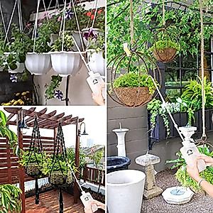BKSAI Hanging Plant Plant Watering Bottle Update Multifunction Watering can with Long Spout Can Anti-backflow Watering System | Indoor or Outdoor | U.S.A Patent Design