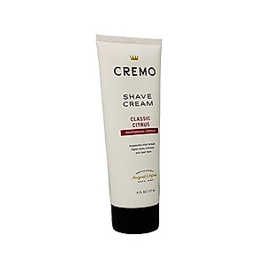 Cremo Shave Cream Classic Citrus Shaving Cream for Men, 6 Fluid Ounce (3 Pack)