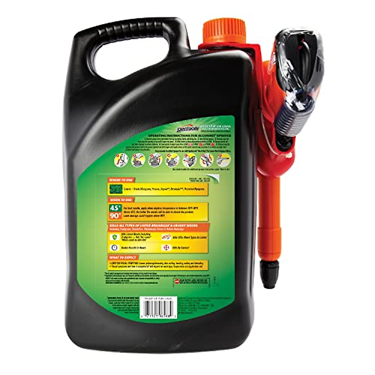 Spectracide Weed Stop For Lawns Plus Crabgrass Killer, AccuShot Sprayer, 1.33 gallon