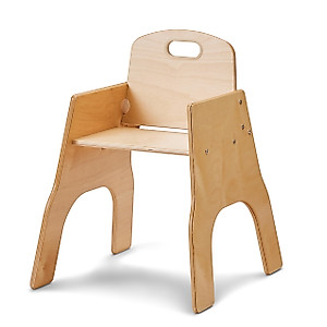 Jonti-Craft 6805TK Chairries Stackable Chair, RTA, 15" Height