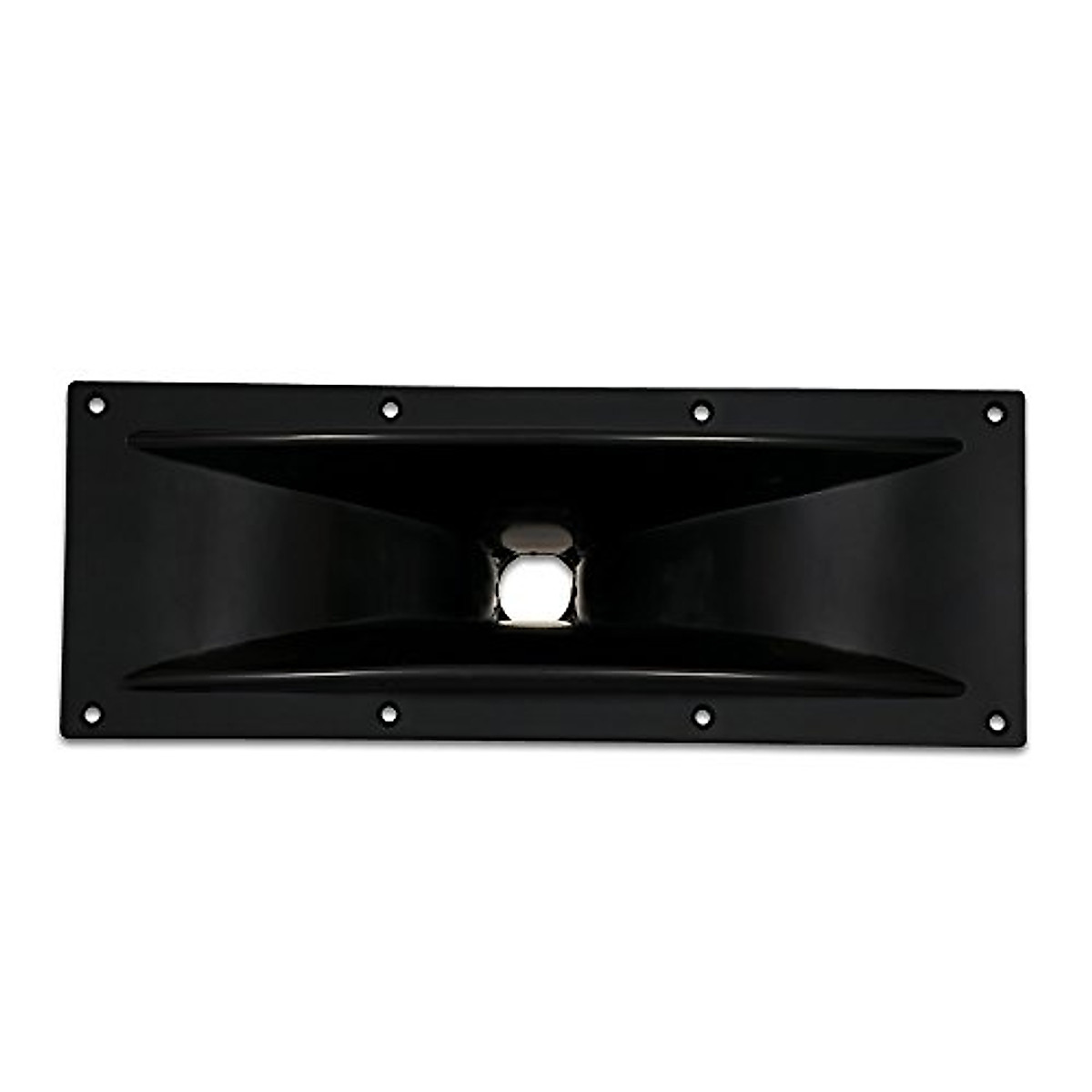 Goldwood Sound Molded Tweeter or Midrange Speaker Lense Heavy Duty Abs Directivity Speaker Horn Black (GM-600PB)