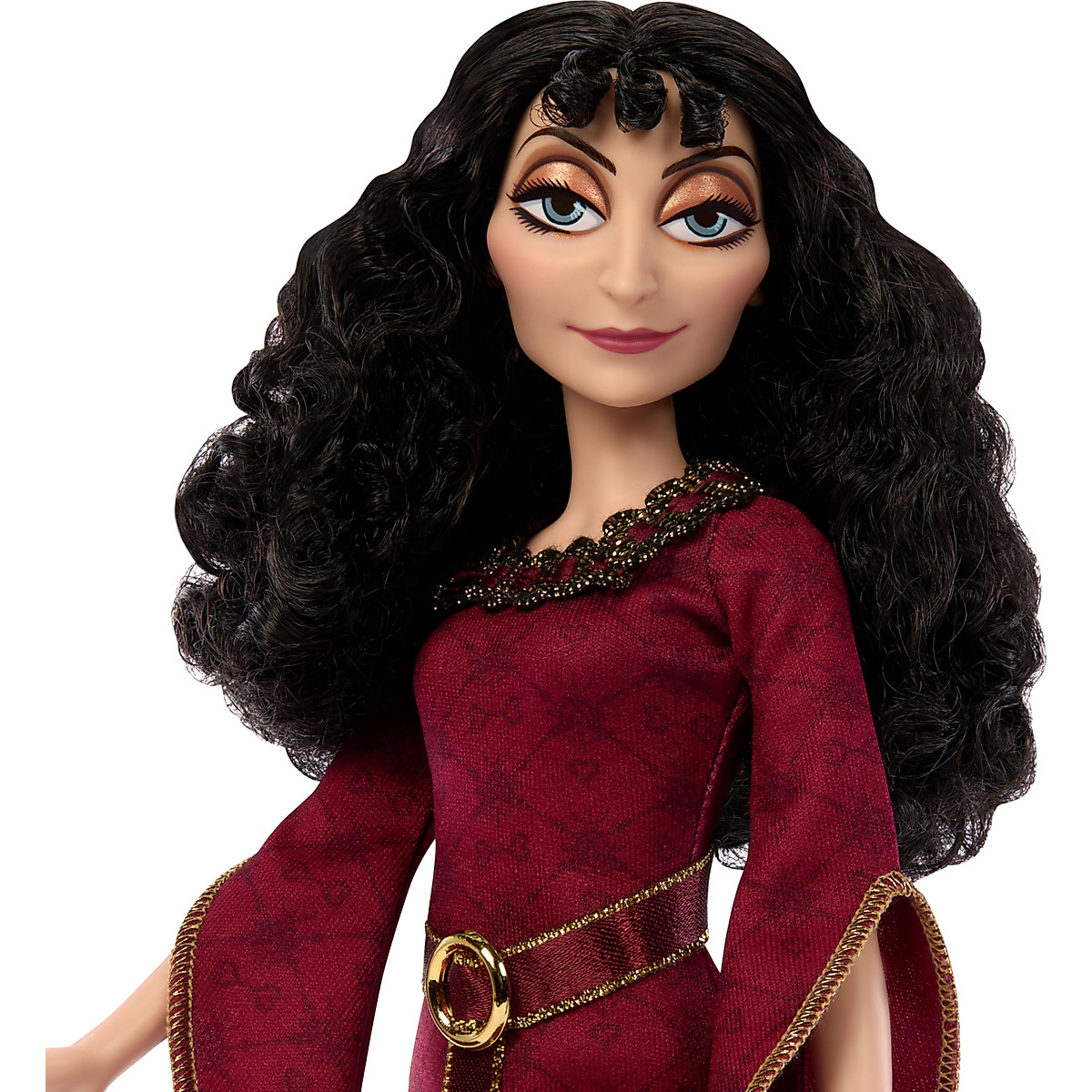 Mattel Disney Princess Toys, Villains Mother Gothel Fashion Doll, Removable Outfit with Basket & Flower Accessories, Inspired by the Movie Tangled