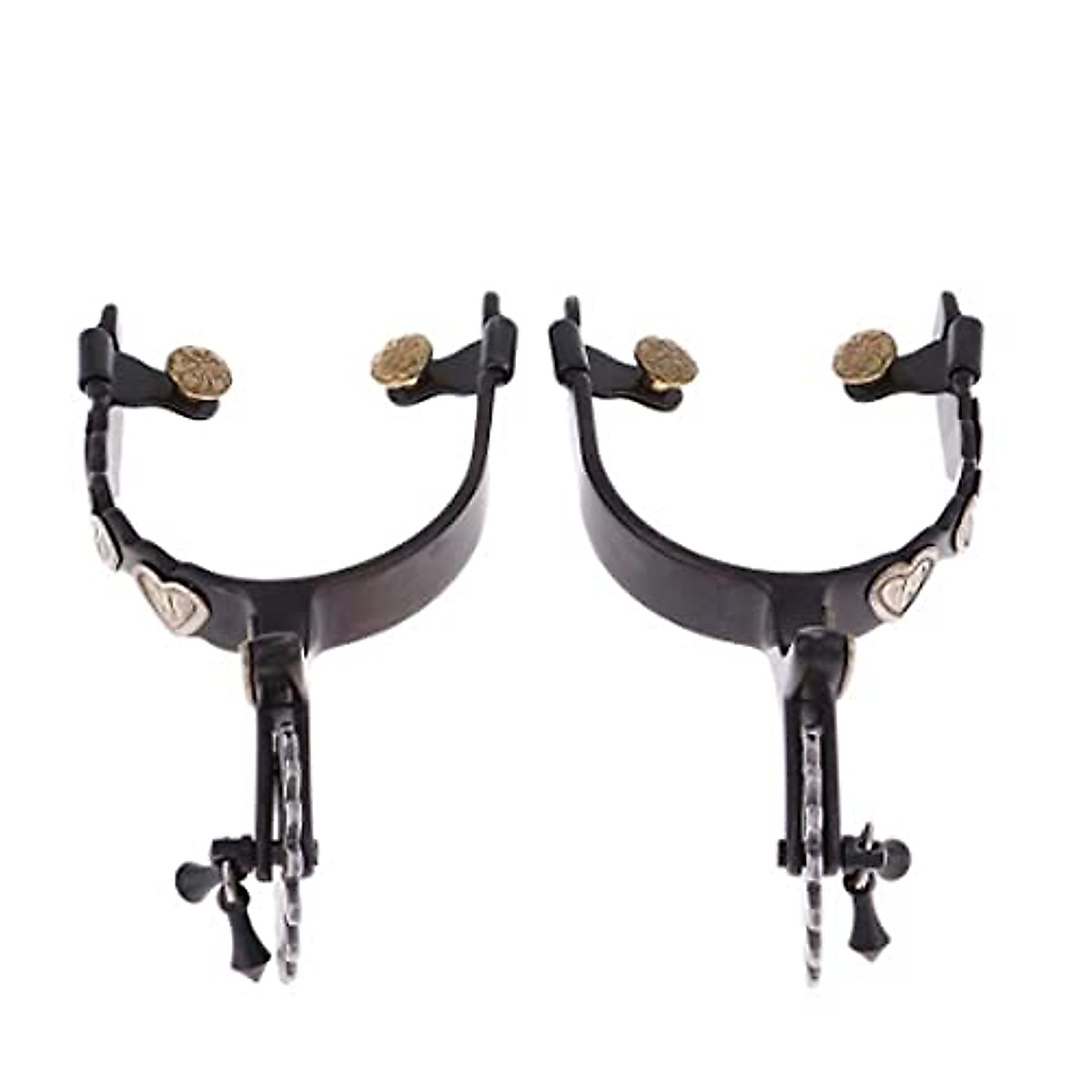 N/A 1 Pair of Spurs Equestrian Riding Equipment Male Rider Riding Equestrian Equipment