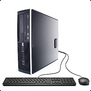 HP 6300 Pro Small Form Factor Business Desktop Computer, Intel Core i5 Quad Core Processor up to 3.6GHz, 16GB DDR3 RAM, 2TB HDD, DVD, Windows 10 Professional (Renewed)