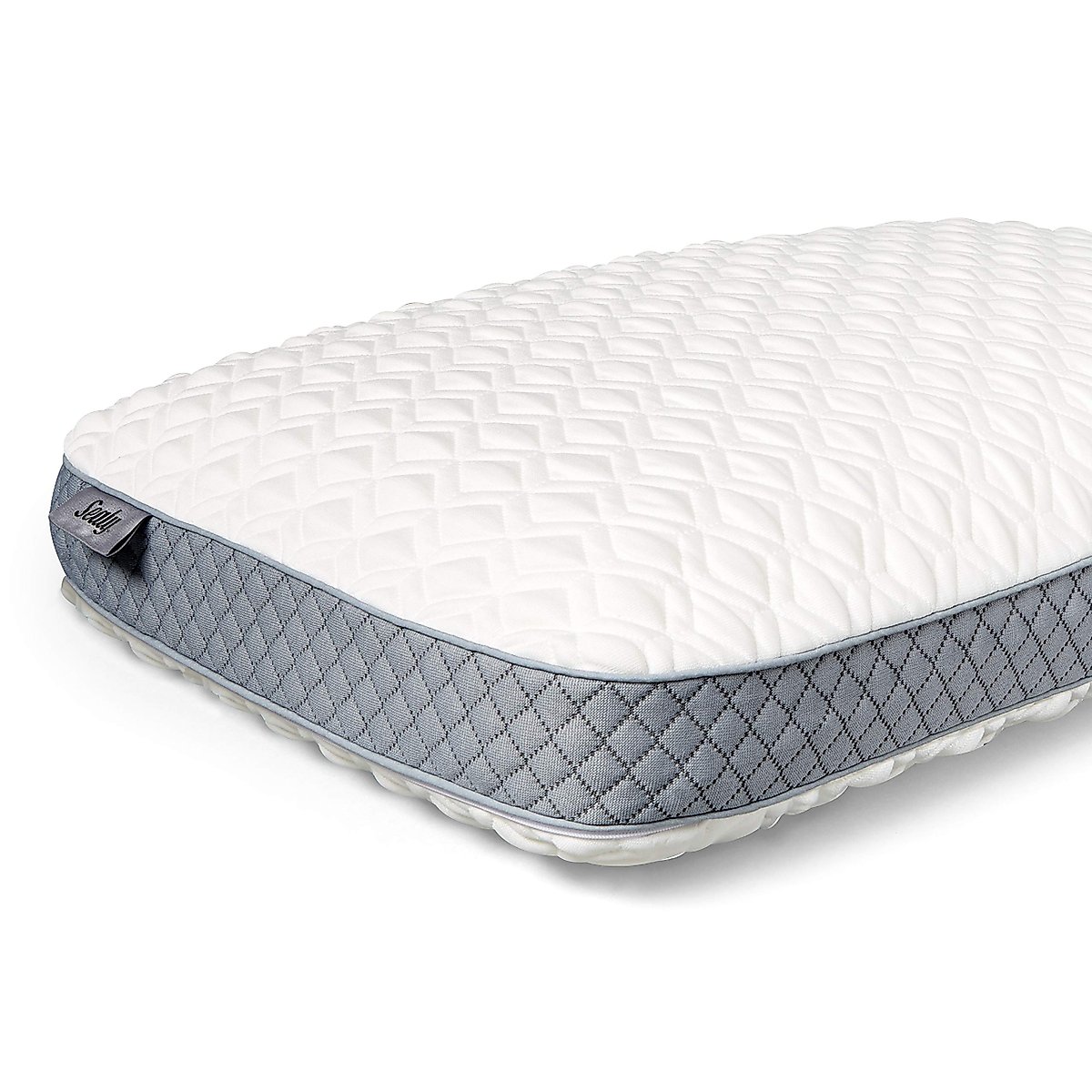 Sealy TrueForm 3" Memory Foam Twin XL Mattress Topper + Molded Memory Foam Pillow Set