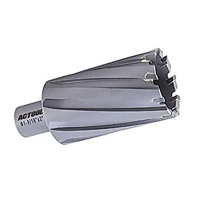 ACTOOL 1-9/16'' Diameter x 2'' Depth of Cut Carbide Tipped TCT ANNULAR Cutter with 3/4'' Weldon Shank