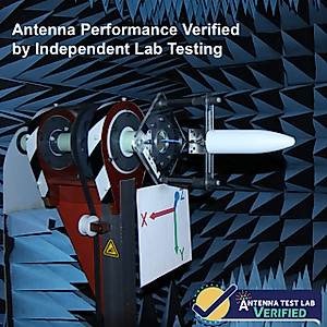 Proxicast 8.5 dBi Pro-Gain 4G / 5G / WIFI Omni-Directional Ultra Wideband Marine Grade Antenna with Stainless Outdoor Deck Mount for Boat, Salt Water or Corrosive Applications - White (ANT-126-004-WM)
