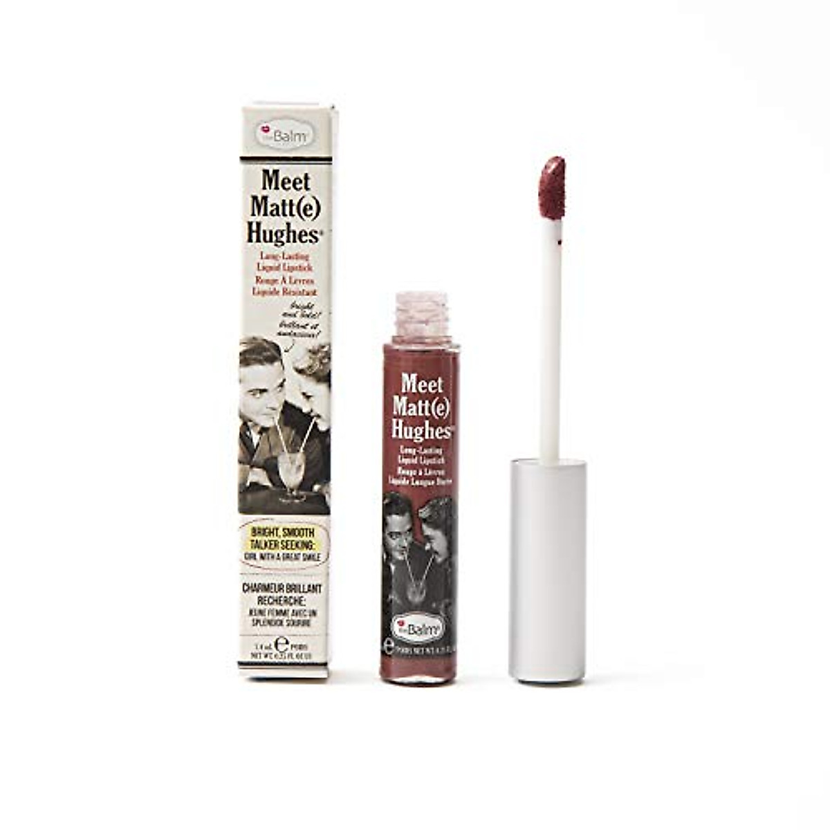theBalm Meet Matt(e) Hughes Long Lasting Liquid Lipstick, 0.25 Fl Oz (Pack of 1)