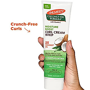 Palmer's Coconut Oil Formula Moisture Boost Curl Whip Cream, 8.5 oz.