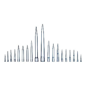 Sartorius 791002 Polypropylene Optifit Pipette Tip, Refill Pack, Non Sterile, Blue, 10-1000µl Volume Range, 71.5mm Length (Case of 960)