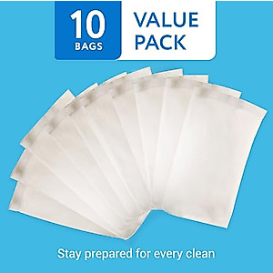 IMPRESA Products 10-Pack Micro Filter Bags Fits Water Tech Pool Blaster Pool Vacuum Cleaners…