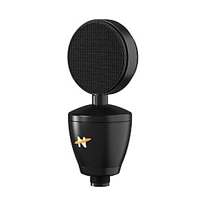 NEAT Microphones Neat Worker Bee II - Cardioid Medium Diaphragm Condenser Microphone with Internal Capsule Shock Mount, for Recording, Podcasting, Streaming, and Gaming, XLR Output - Black