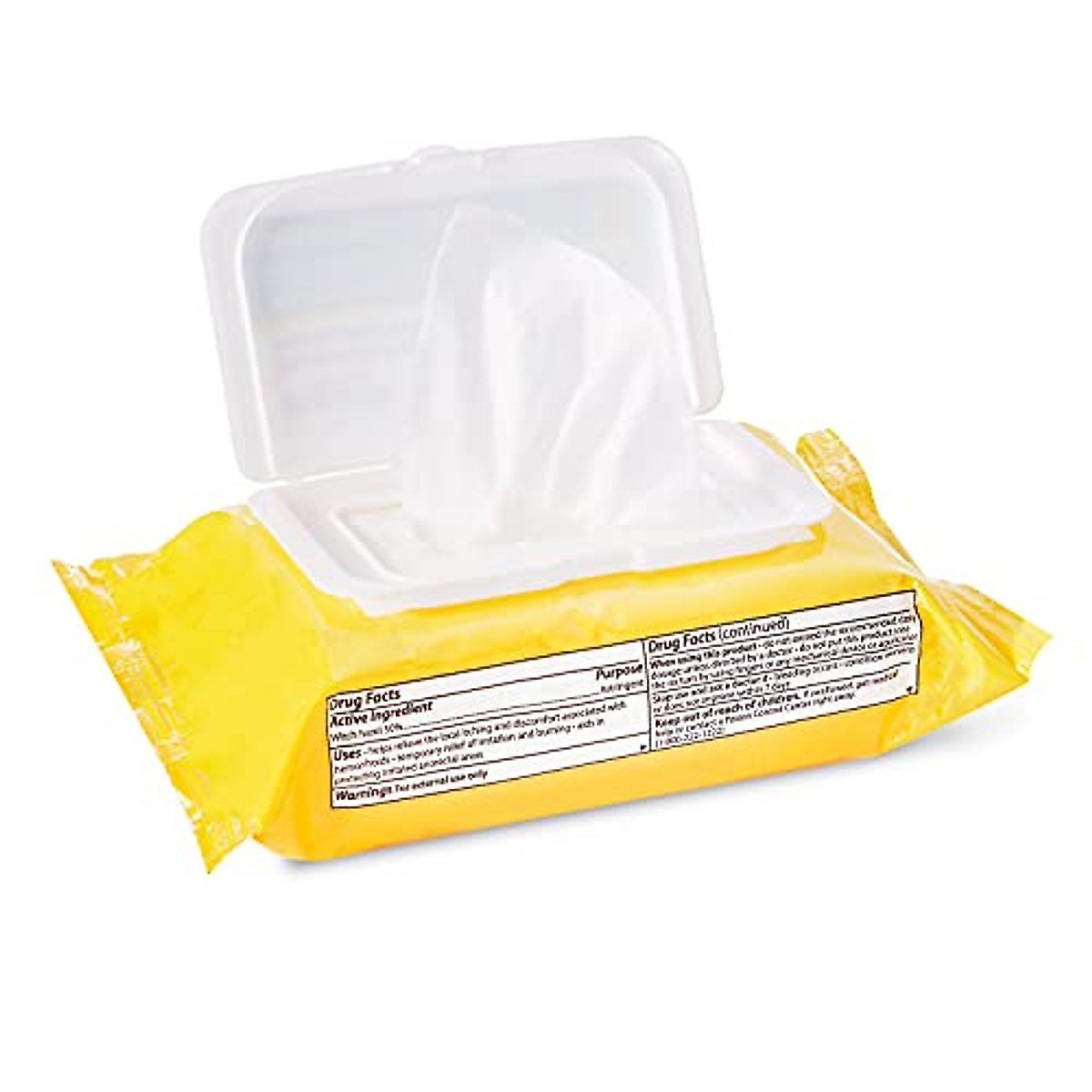 FLUSHABLE HEMORROIDAL MEDICATED WIPES