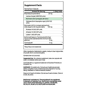 Swanson Digestitol - Natural Digestive Health Support Featuring Digestive Enzymes and BioPerine - Supports Increased Nutrient Absorption & Overall Wellness - (60 Capsules)