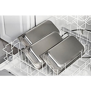 Buffet Server and Food Warming Tray, Stainless Steel Chafing Dishes, Adjustable Heat