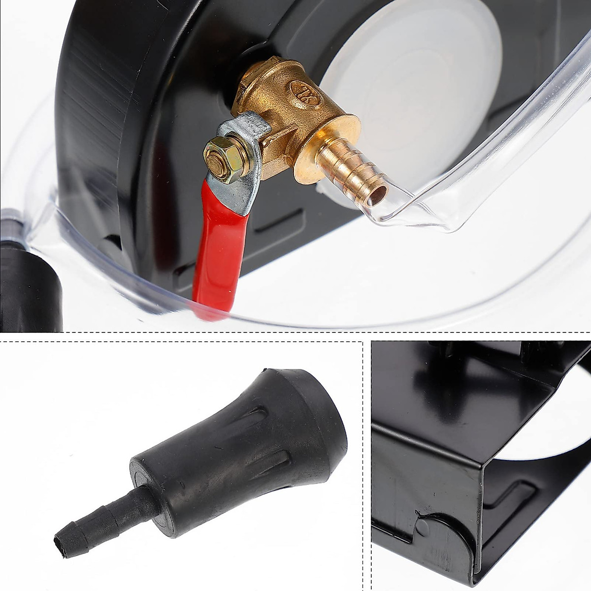 ULTECHNOVO Grinder Guard Water Slotting Dust Cover - Water Slotting Dust Cover Water Pump Angle Grinder Guard