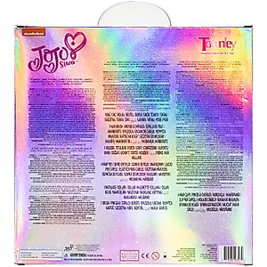 JoJo Siwa - Townley Girl Cosmetic Makeup Gift Box Set includes Lip Gloss, Nail Polish, Hair Accessories and more! for Kids Teen Girls, Ages 3+ perfect for Parties, Sleepovers and Makeovers