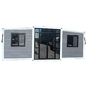 Easy Maintenance House, Quick Deployment House, Portable Living Space House, 20ft 30ft 40ft for Remote Training Centers, Research Stations, Artist Studios, Garden Retreats