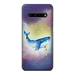 R3802 Dream Whale Pastel Fantasy Case Cover for LG V60 ThinQ 5G