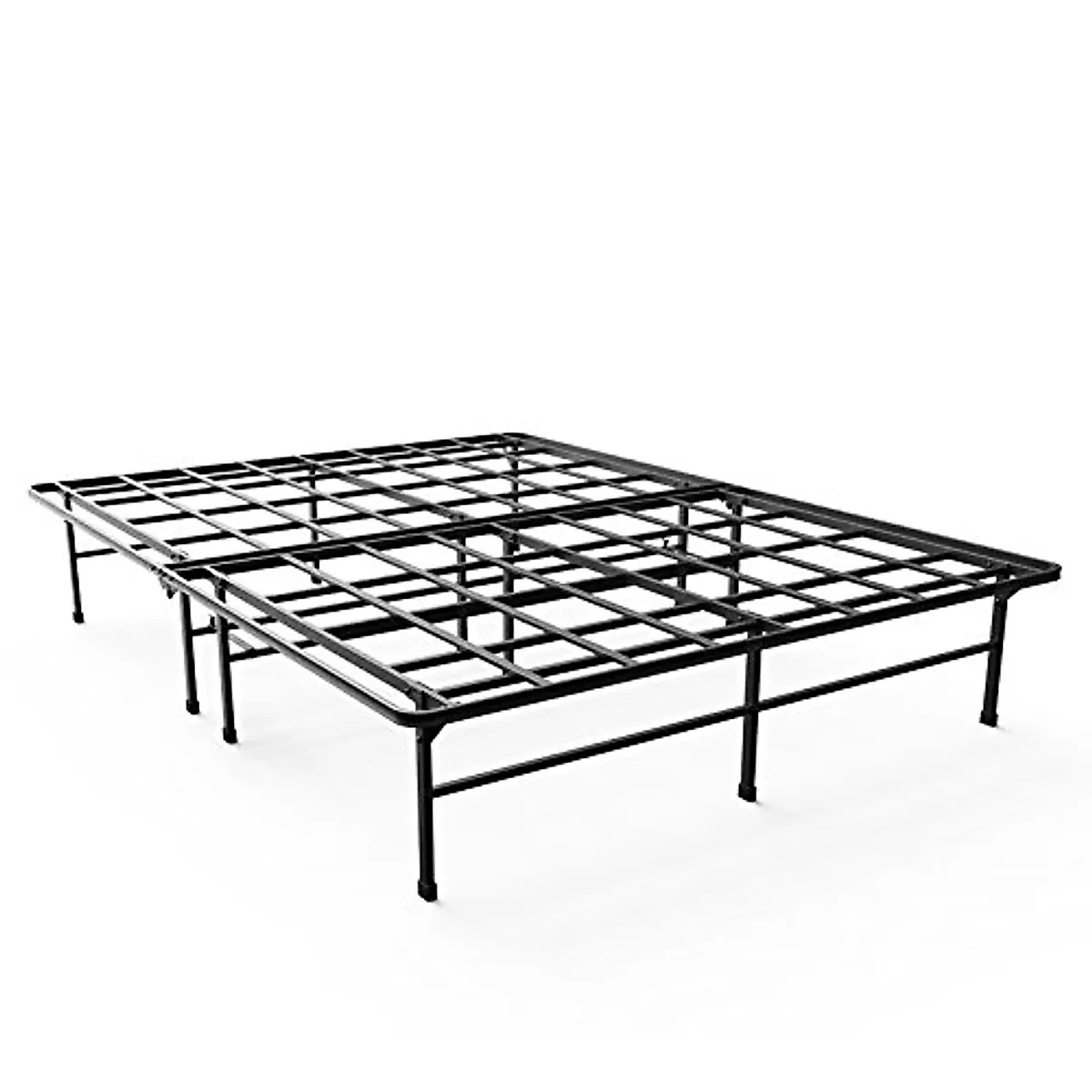 ZINUS SmartBase Super Heavy Duty Mattress Foundation with 4400lbs Weight Capacity / 14 Inch Metal Platform Bed Frame / No Box Spring Needed / Sturdy Steel Frame / Underbed Storage, Queen