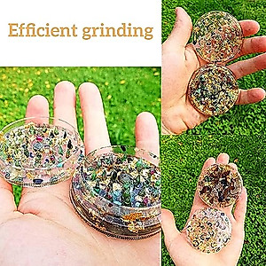 Silicone Molds for Resin - Medium Rolling Ashtray Mold and Resin Grinder Mold for Grind with Efficient Spikes Shape and Astray Mold,Rectangular Molds for Resin Casting DIY Kit