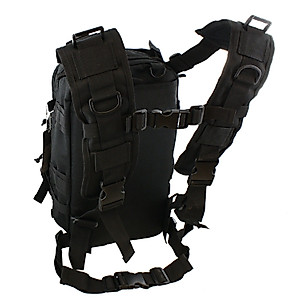 Waterproof Concealed Carry Tactical Assault Molle Backpack w/ Holster Every Day Carry