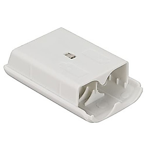 Game Battery Case, PreciseSize ABS Material WirelessControllerBatteryCover WearResistant Copper Conductor Hard for Game Handle