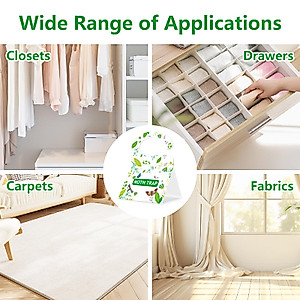 LUOJIBIE Clothes Moth Traps 5-Pack, Prime Safe Indoor Moth Traps with Pheromones for Wool Closet Carpet