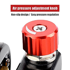 AEROPRO TOOLS Air Regulator for Spray Guns and Pnuematic Tools (1/4" NPT)