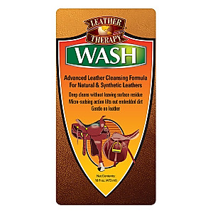 Leather Therapy Wash, Premium Cleaner & Moisturizer for Natural and Synthetic Leather, 16oz