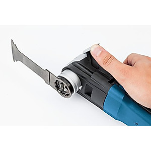 BOSCH OSL006 5-Piece Starlock Oscillating Multi Tool Assorted Set Blades for Mixed Applications in Metal, Wood and Other General Purpose Materials with Included Pouch