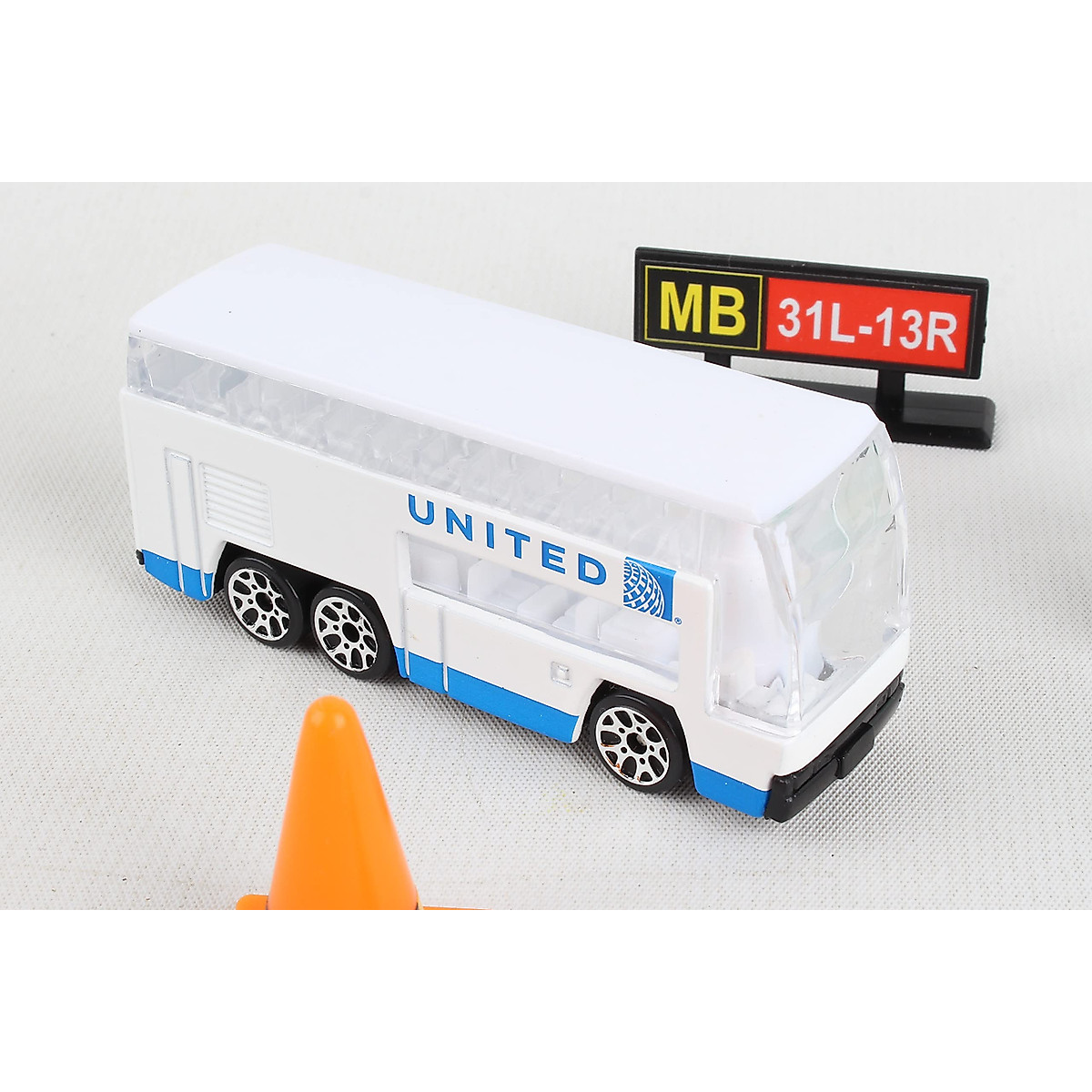 Daron United Airlines Airport Playset