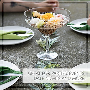 Extra Large Margarita Glasses 2 Pack - 33 oz per Giant Glass - Each Fits 3 Regular Margs - Fun for Tequila Lovers, 21st Birthdays & Mexican Dinner Night - Jumbo Drinking Glasses for Cocktail Parties